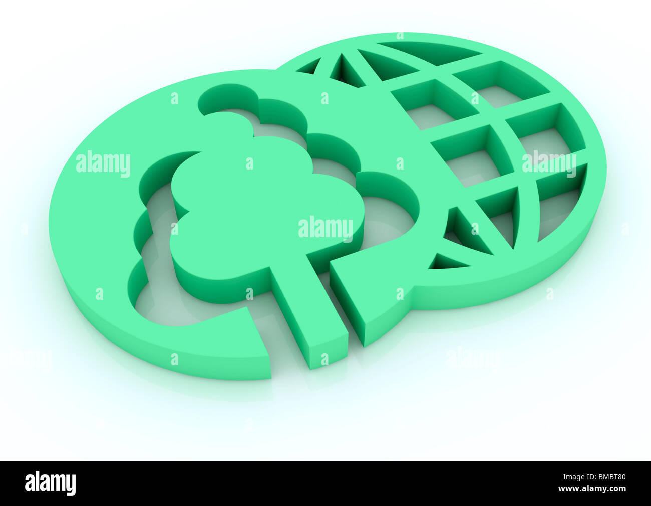 recycled paper logo Stock Photo - Alamy