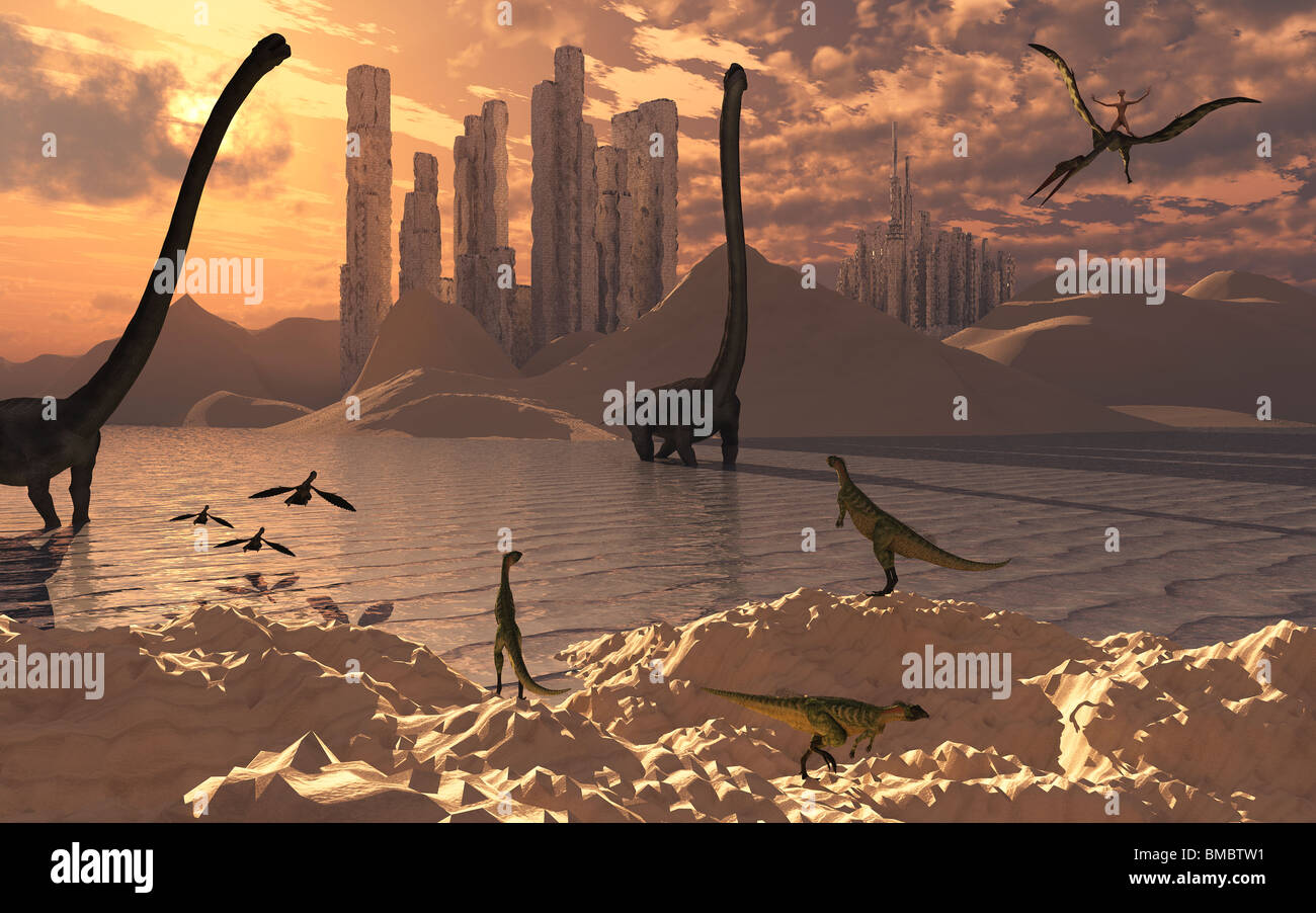 Prehistoric Fantasy , Set In Earths Prehistoric Past Or On A Distant ...