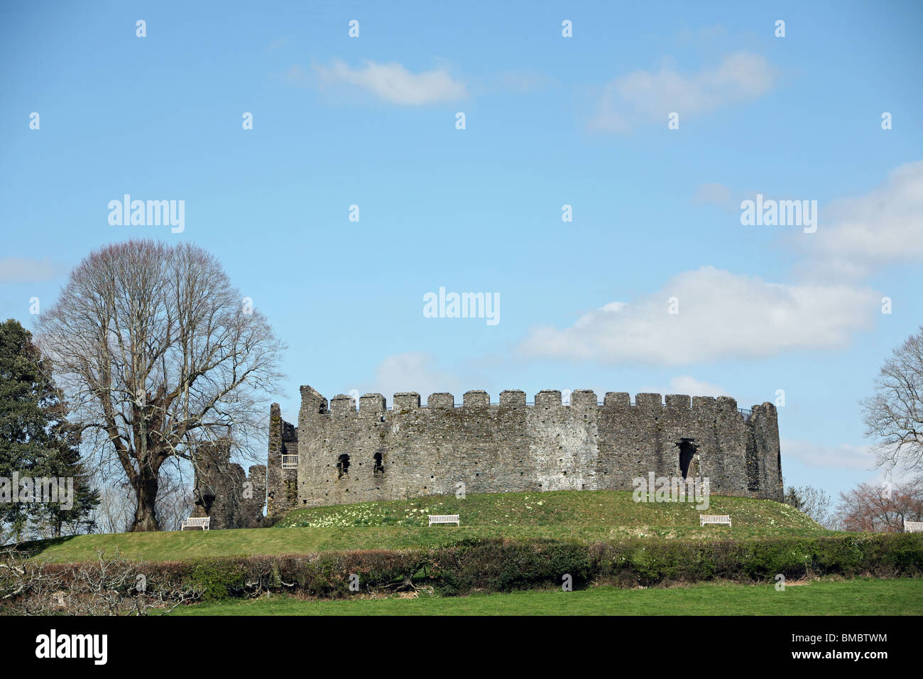 Restormel Castle Cornwall England Stock Photo - Alamy