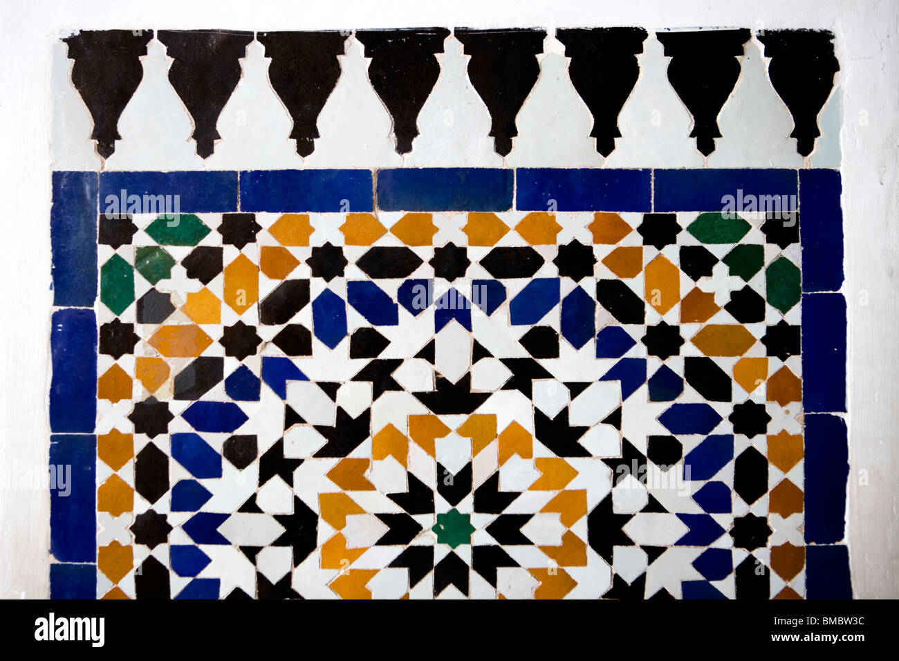 Tessellation black white hi-res stock photography and images - Alamy