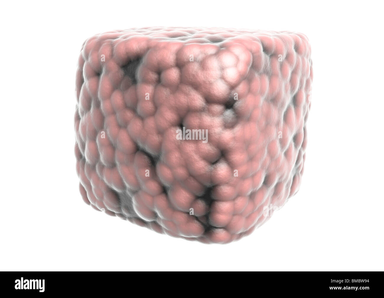 alien skin cube Stock Photo - Alamy