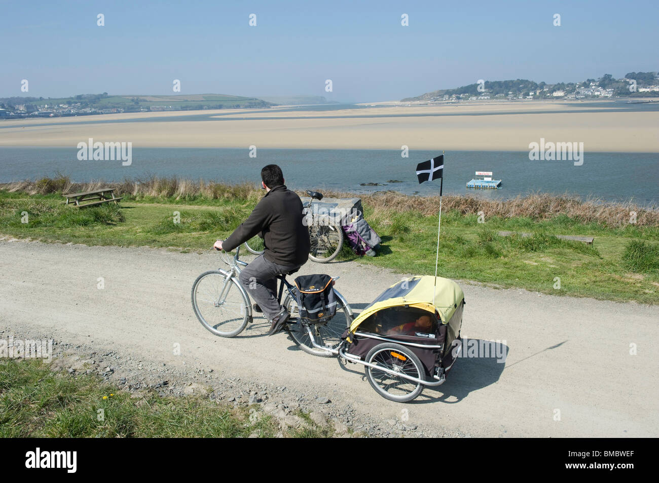The Camel cycle path follows the river in Cornwall down to the Bristol ...