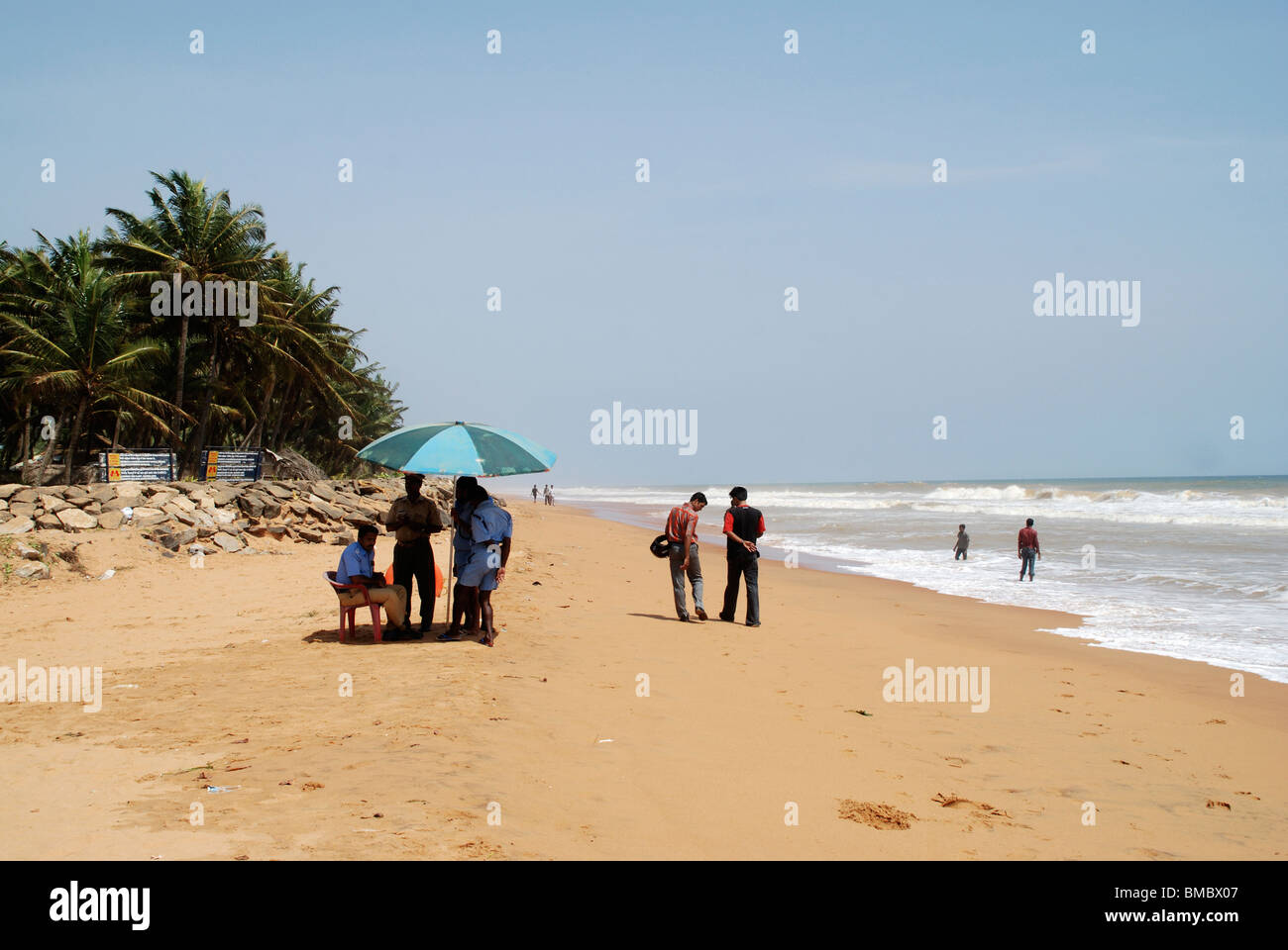 beach in veli,trivandrum,kerala,india Stock Photo - Alamy