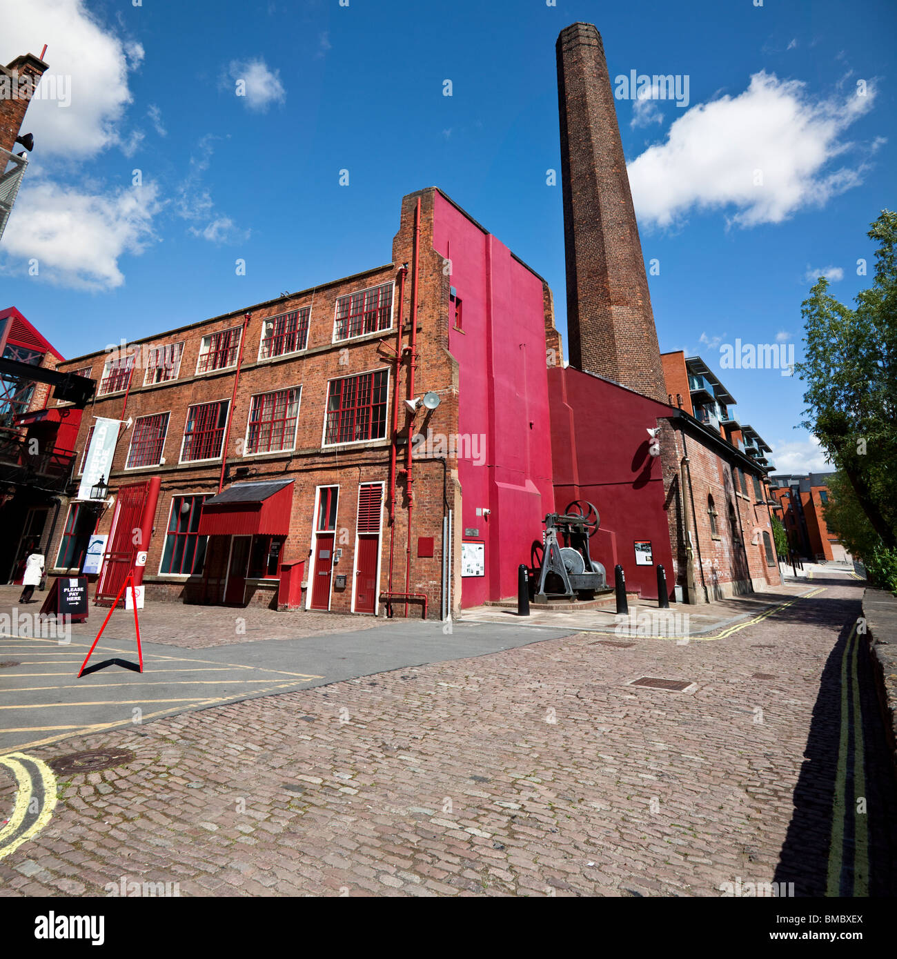 Exterior picture of the Kelham Island Museum in Sheffield Stock Photo ...