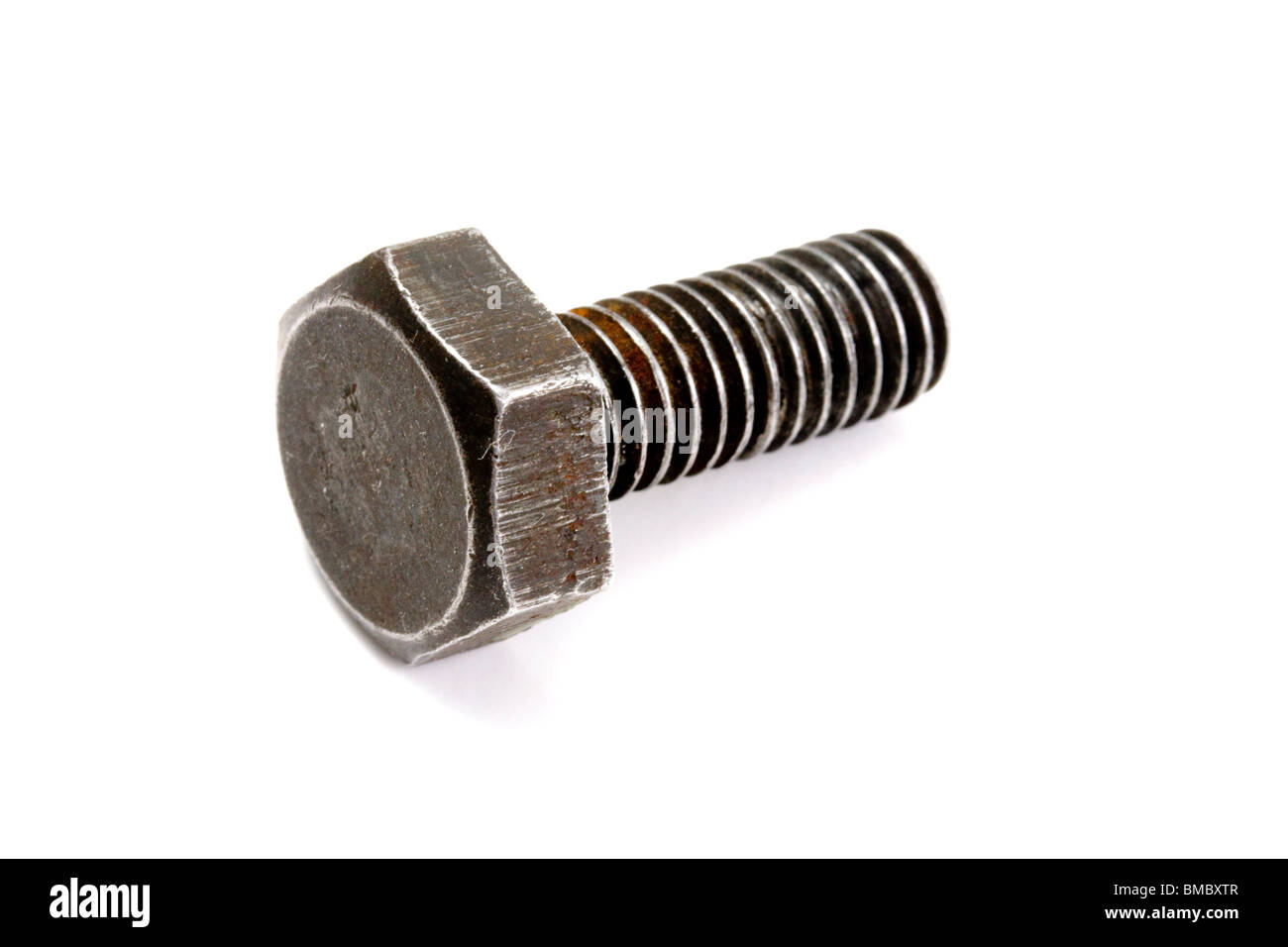 Bolt isolated on white background Stock Photo - Alamy