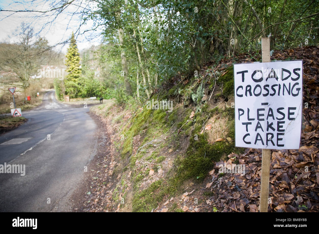 Toads Crossing Sign High Resolution Stock Photography and Images - Alamy