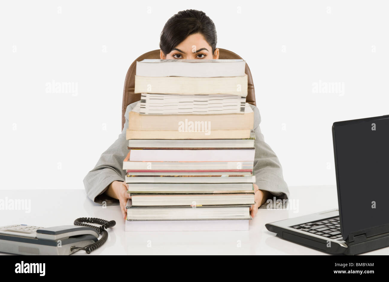 Hiding behind chair hi-res stock photography and images - Alamy