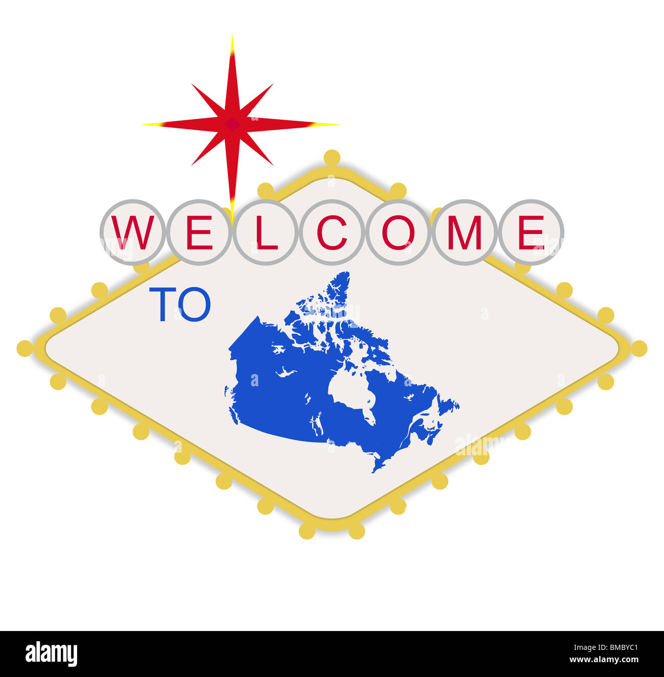 Casino sign in lights Cut Out Stock Images & Pictures - Alamy