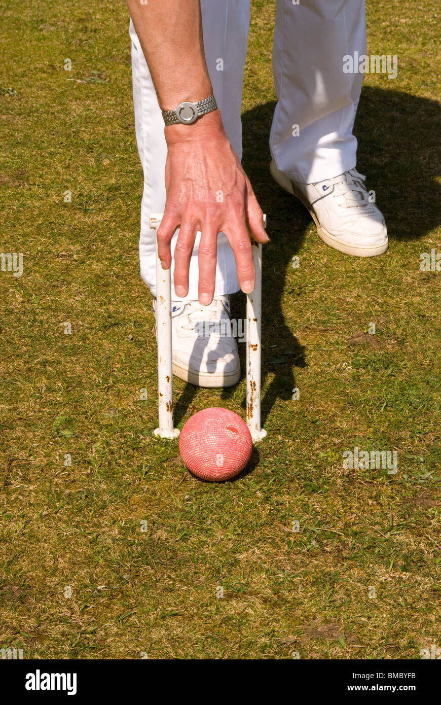 croquet grab your chance Stock Photo - Alamy
