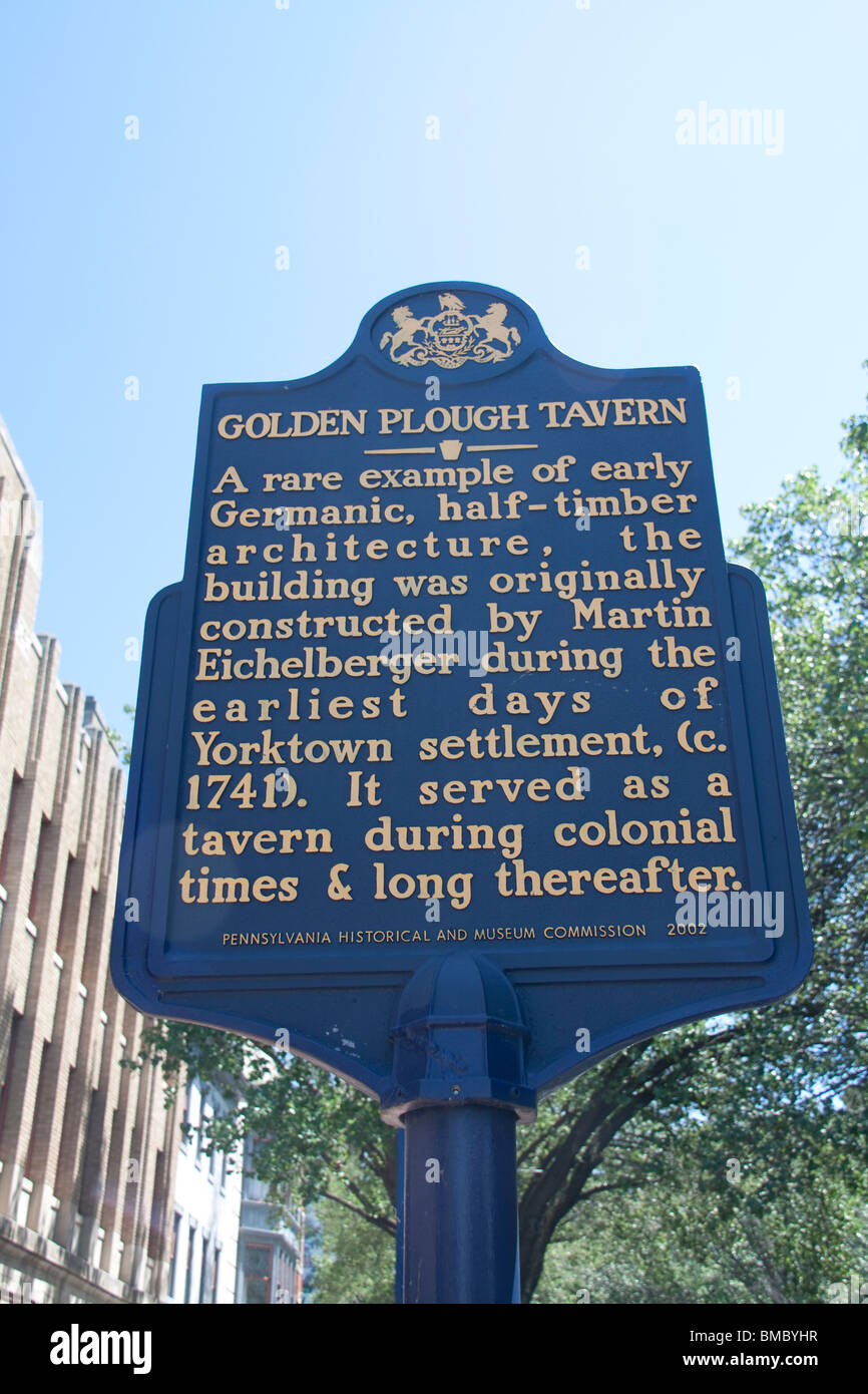 Historic buildings in downtown York, Pennsylvania, the capital of the ...