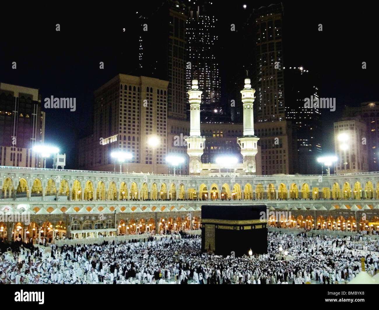 Masjid Al Haram At Night