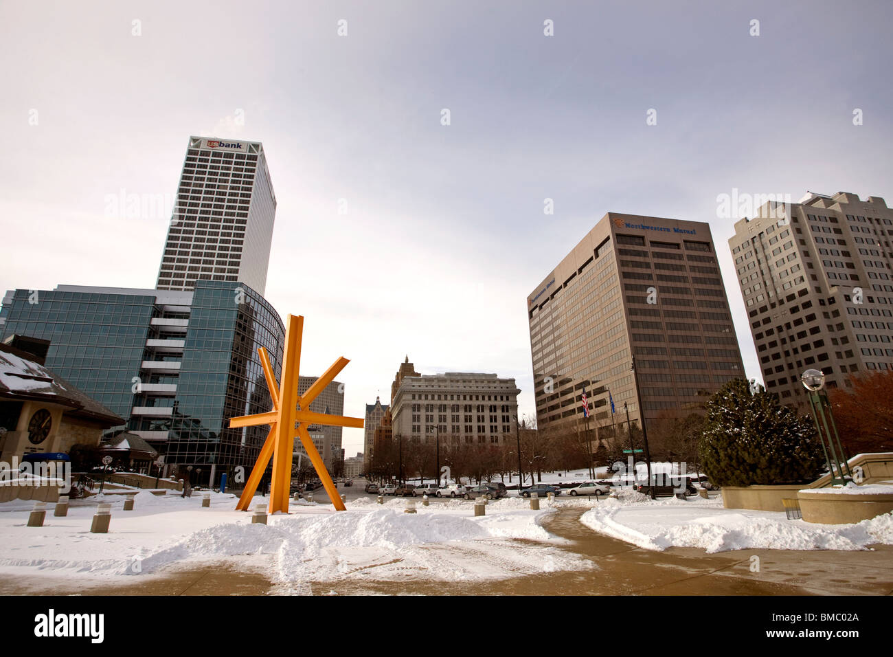 Milwaukee Wisconsin City Stock Photo - Alamy