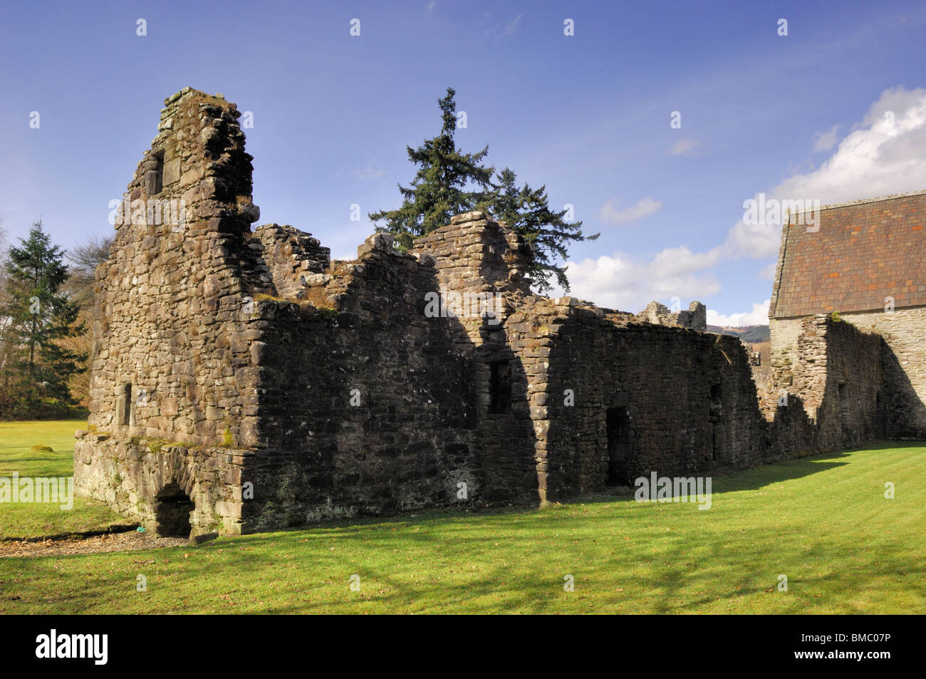 Inchmahone priory hi-res stock photography and images - Alamy