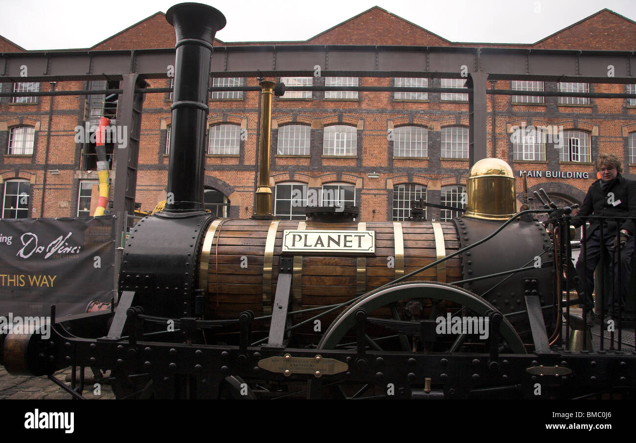 Robert Stephenson's Planet steam locomotive, MOSI, Museum of Science ...