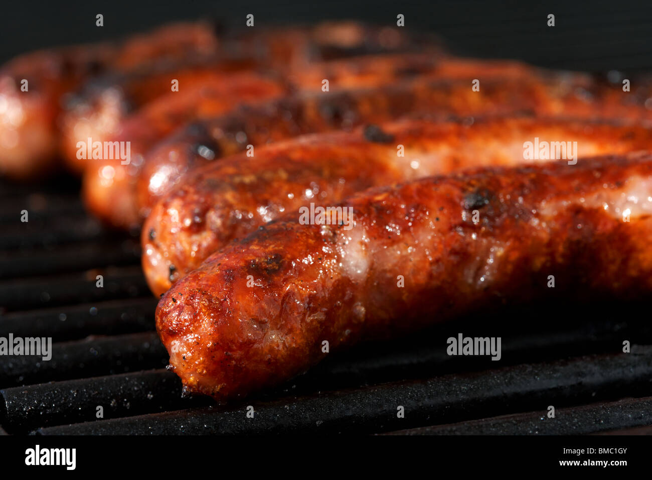 Browning sausage hi-res stock photography and images - Alamy