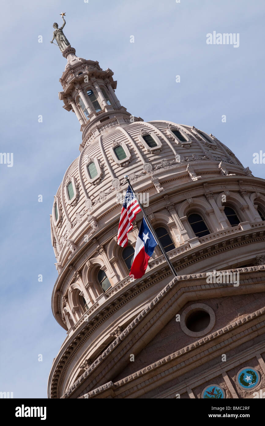Texas state capitol building flags hi-res stock photography and images ...