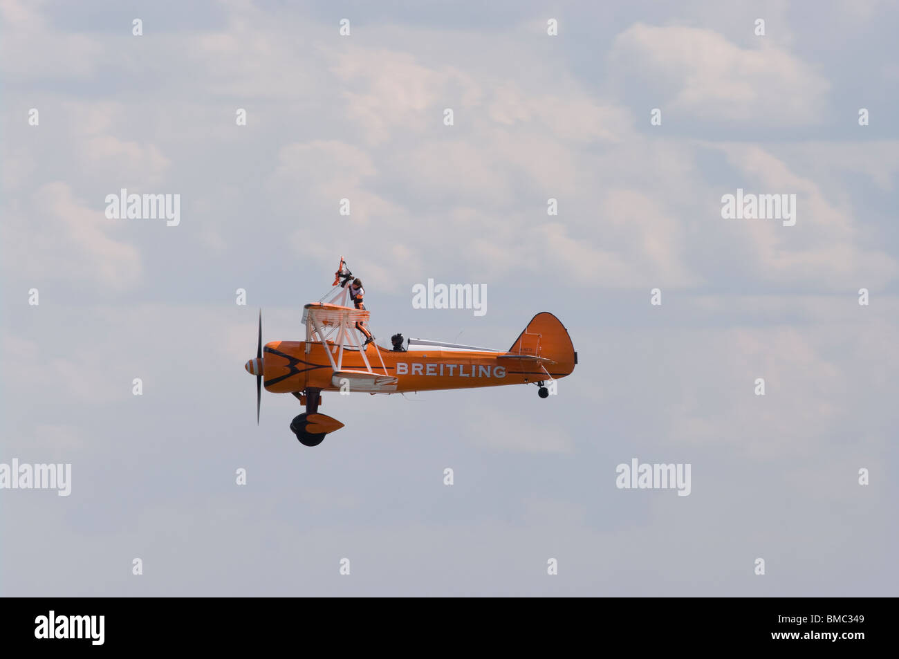 Wing Walker at Southend Air Show Stock Photo - Alamy