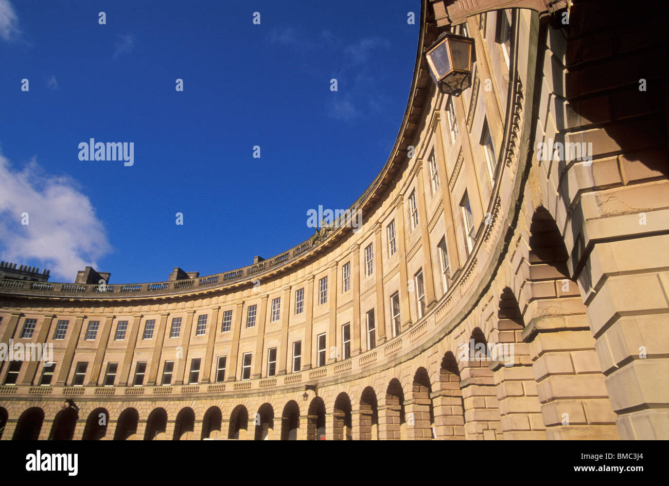 Famous Duke of Devonshire georgian crescent designed by John Carr in ...