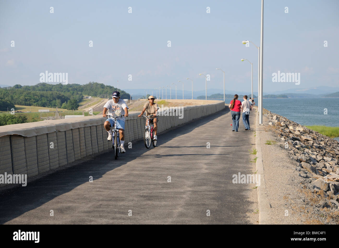 Cherokee Dam in Tennessee USA provides a place for local residents to ...