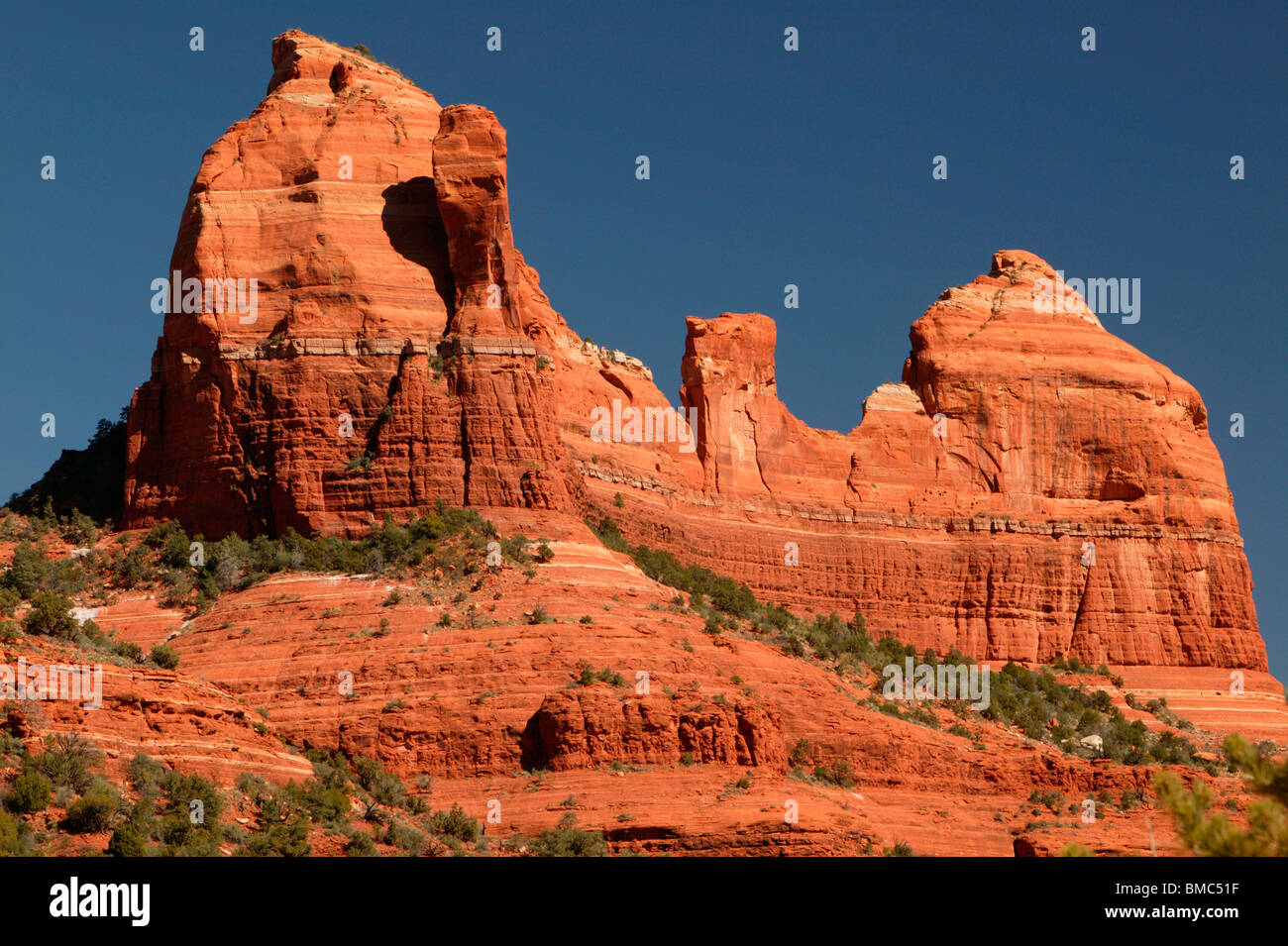 Rust Colored Formation of rock in Sedona, Arizona Stock Photo - Alamy