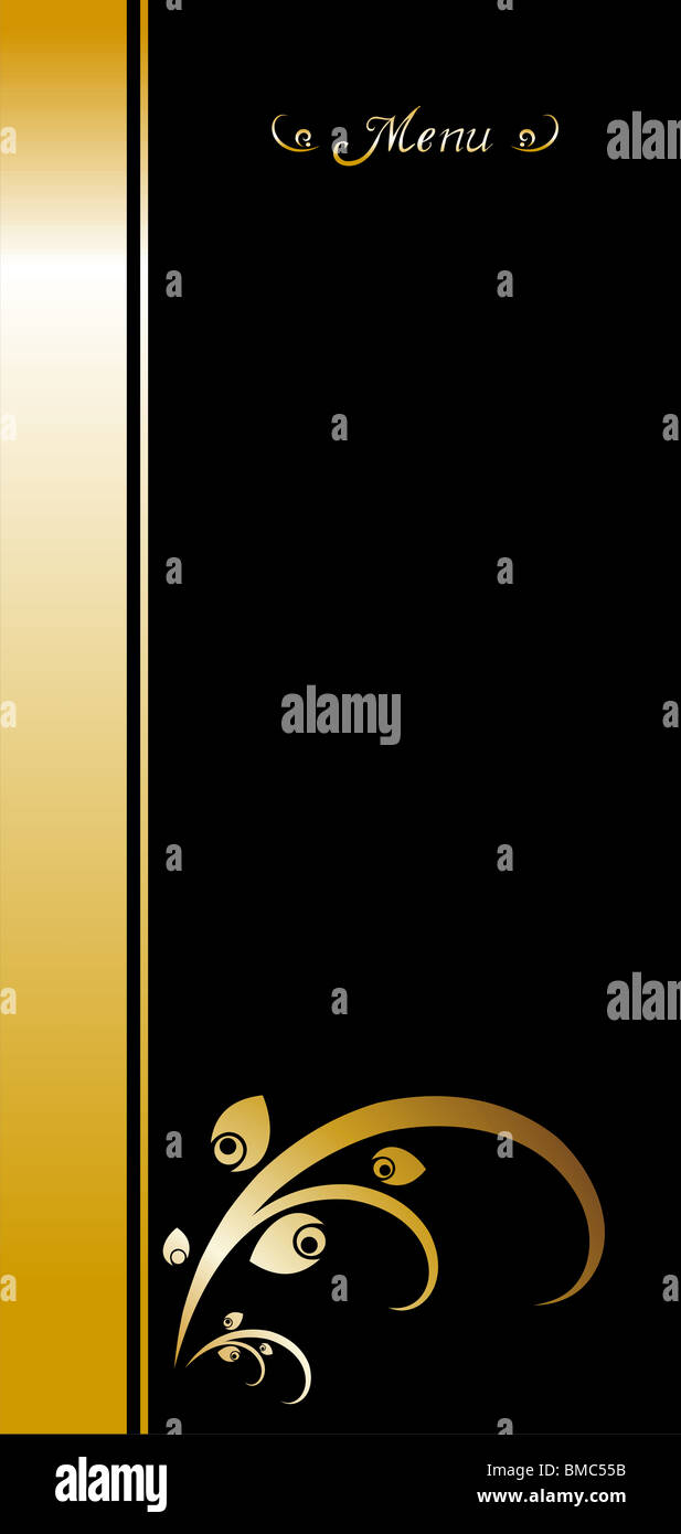 Background illustration for food industry. Vintage menu cover design ...