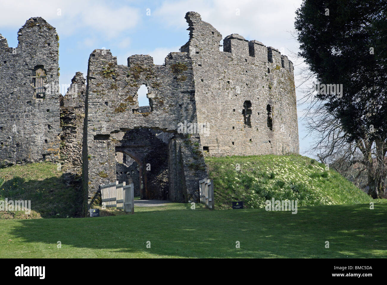 Restormel Castle Cornwall England Stock Photo - Alamy