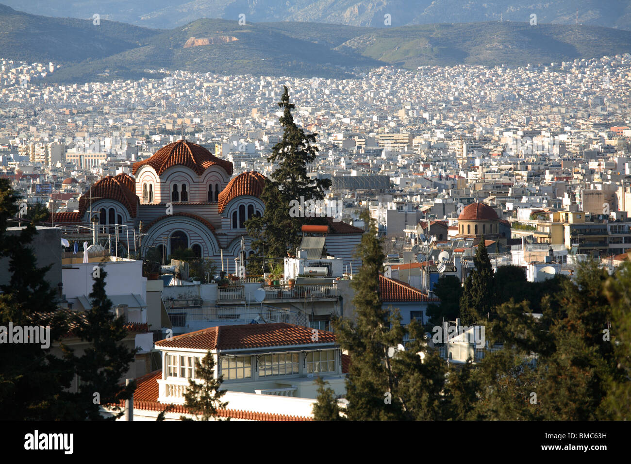 Cityscape, Athens, Greece Stock Photo - Alamy