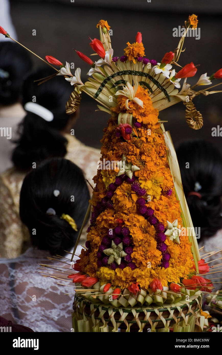 In Bali, Indonesia, Hindu ceremonies require that colorful and exotic ...