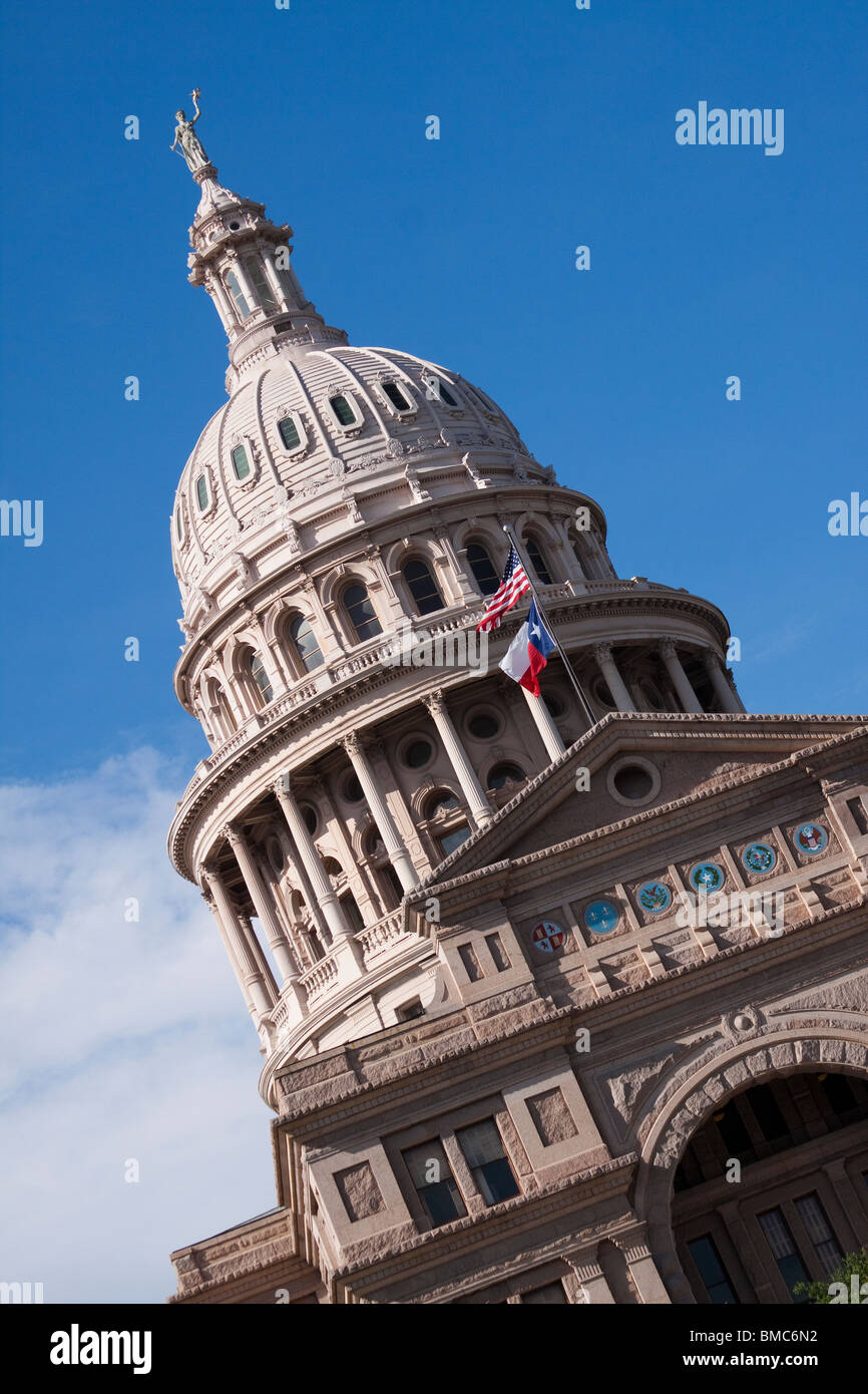 Texas state capitol building flags hi-res stock photography and images ...