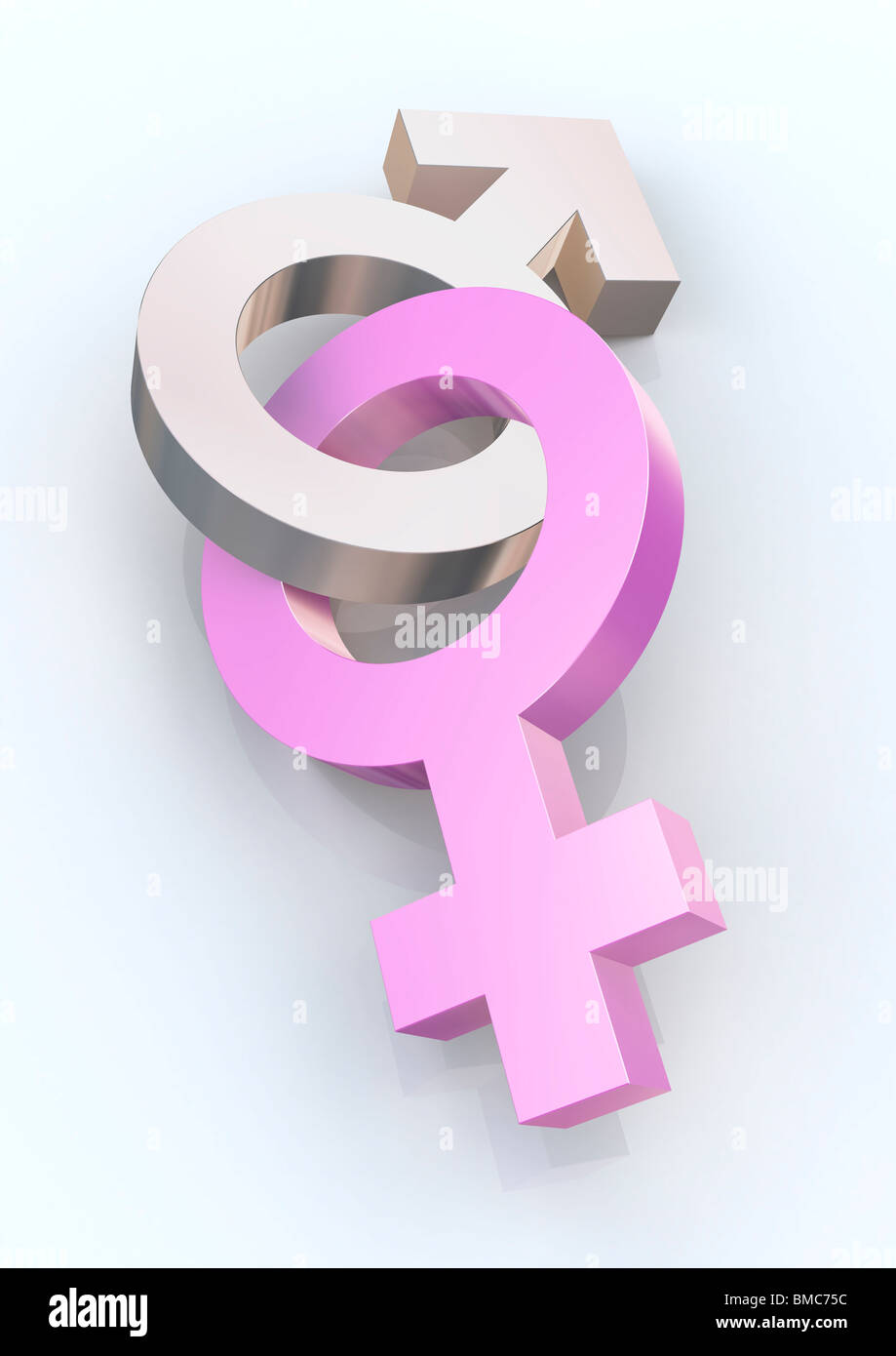 male female symbol cross Stock Photo - Alamy