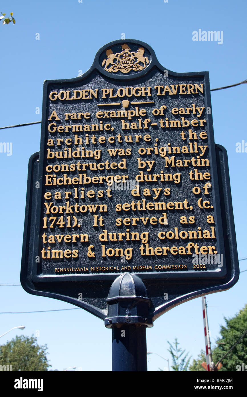 Historic buildings in downtown York, Pennsylvania, the capital of the ...