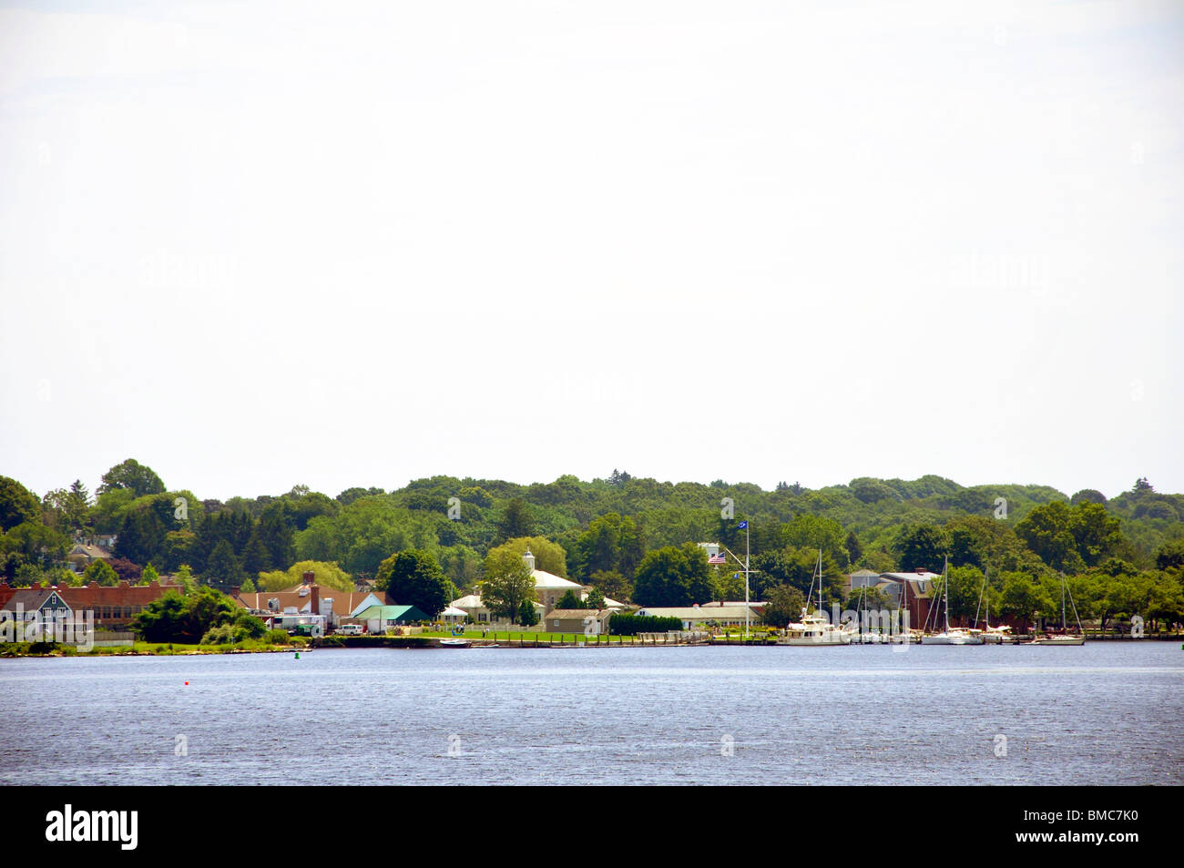Mystic harbor, Connecticut, USA Stock Photo - Alamy