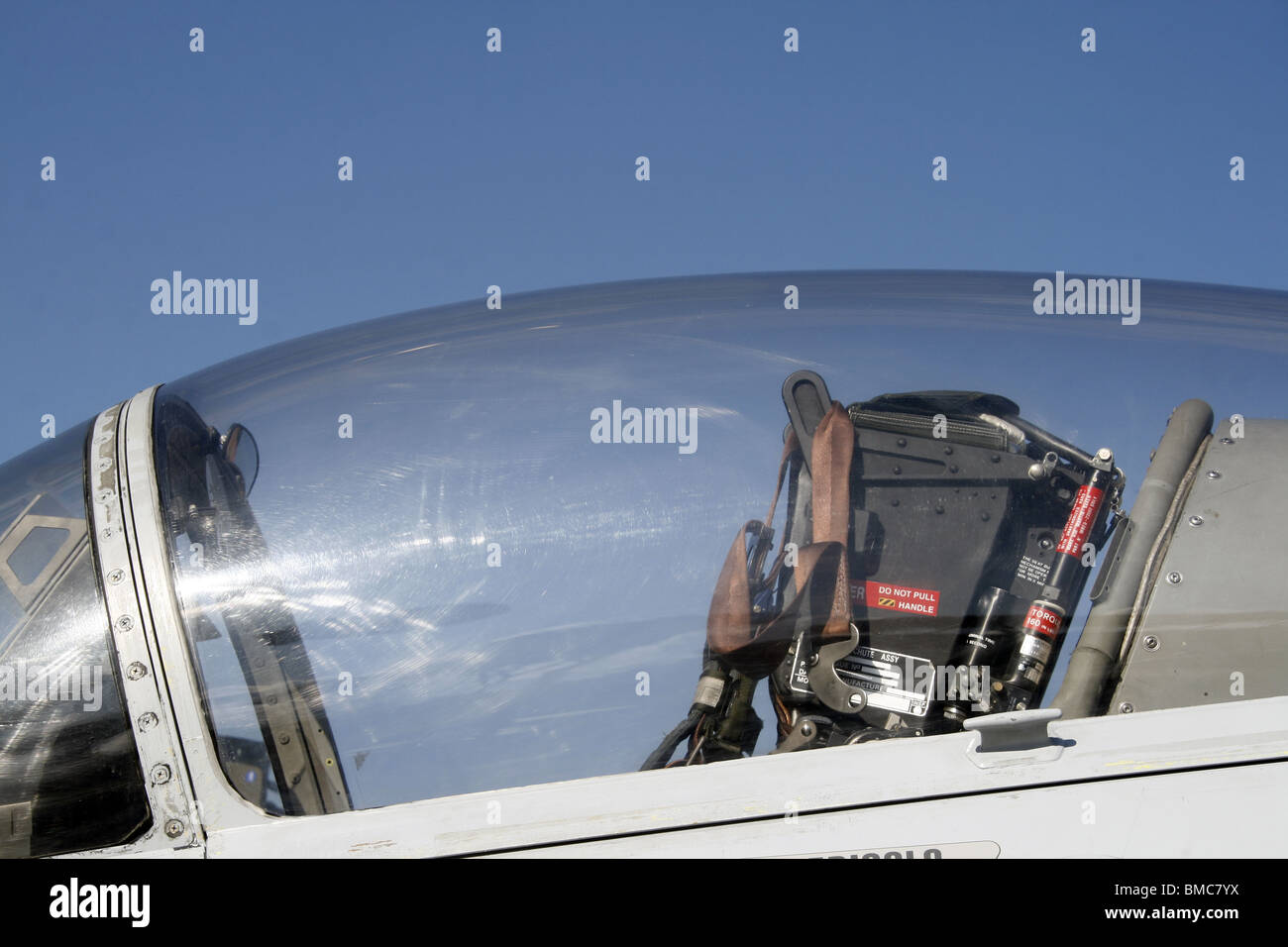 detail of cockpit on fighter jet Stock Photo - Alamy