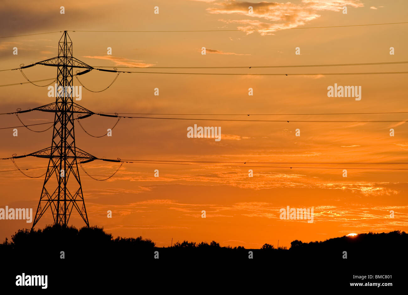 Security pylons hi-res stock photography and images - Alamy