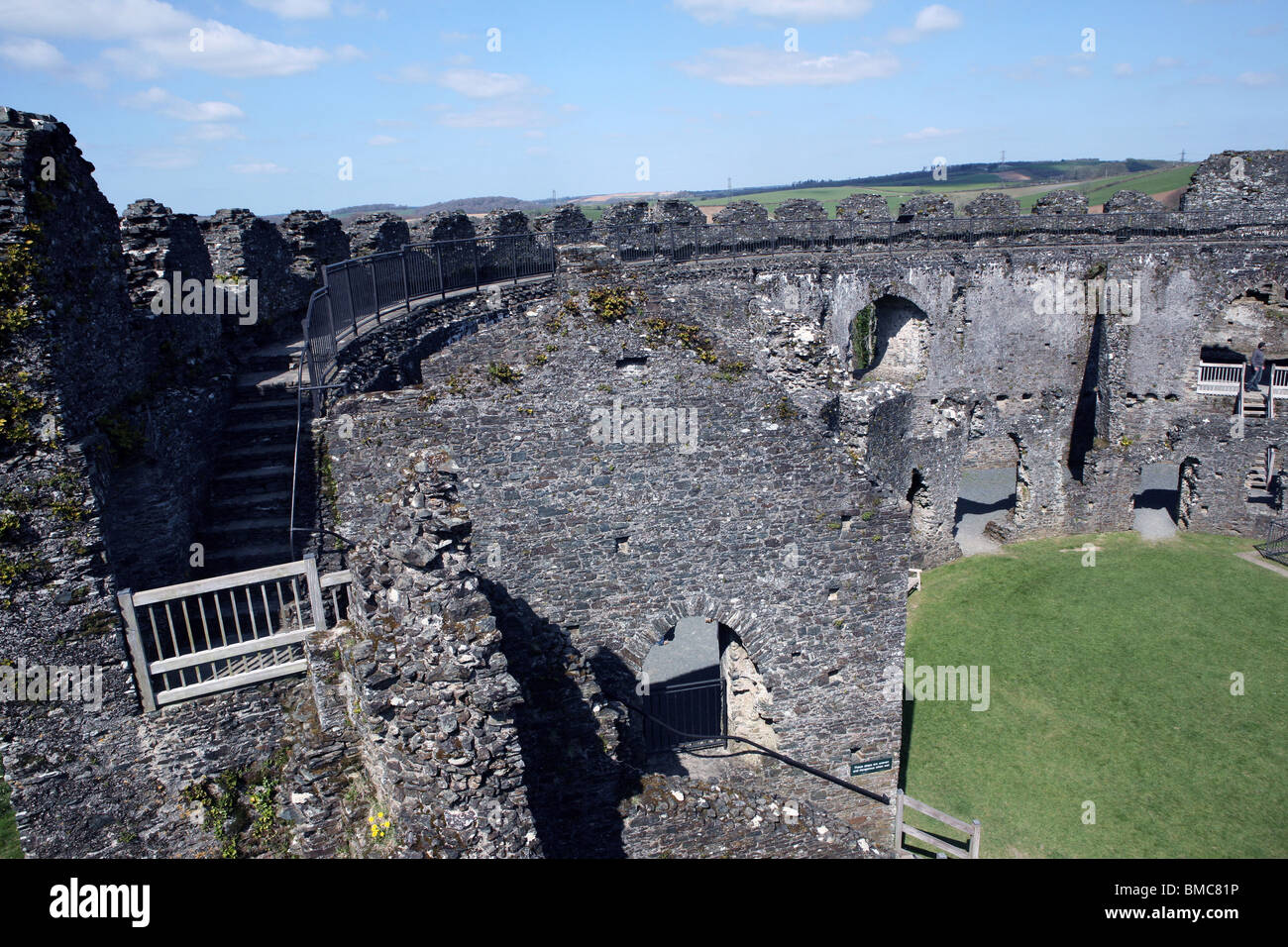Restormel Castle Cornwall England Stock Photo - Alamy