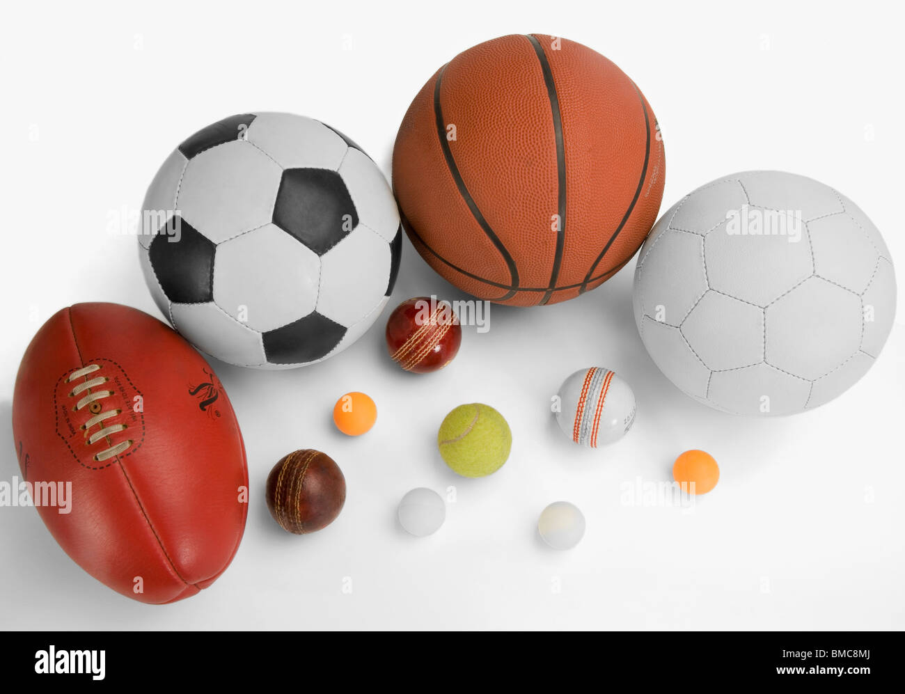 Sports balls variety hi-res stock photography and images - Alamy
