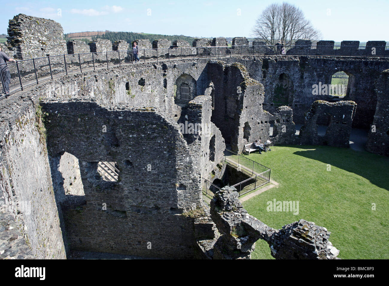 Restormel Castle Cornwall England Stock Photo - Alamy
