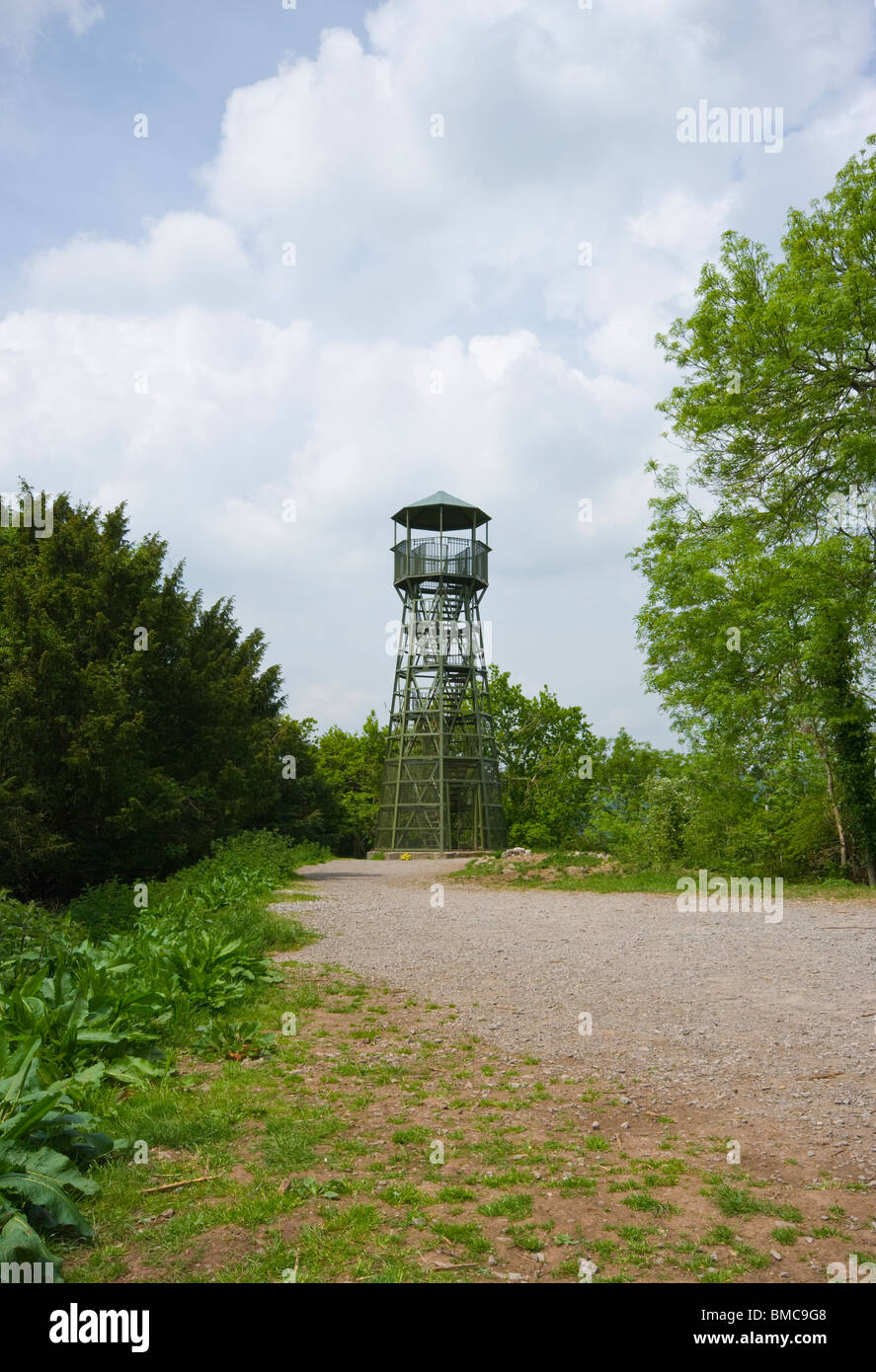 Cheddar gorge lookout tower hi-res stock photography and images - Alamy