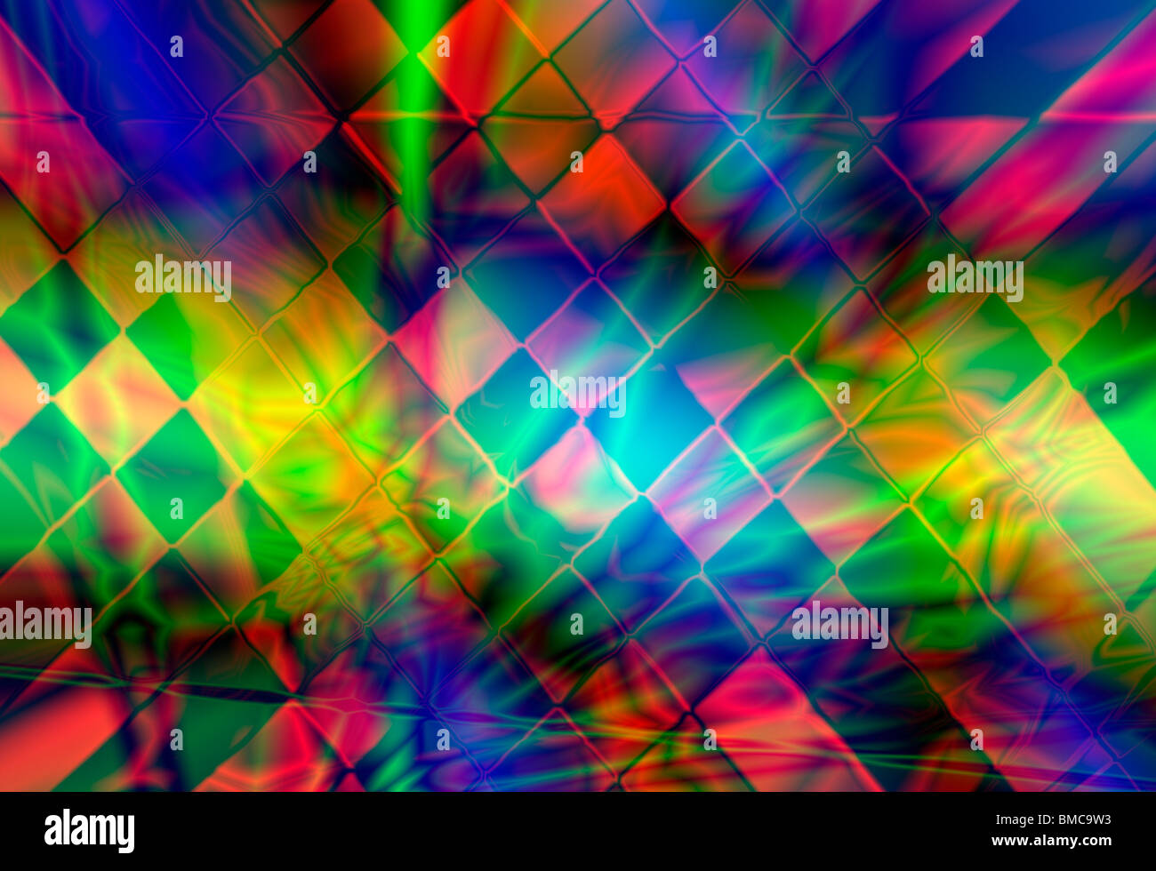Funky, psychedelic computer generated background images Stock Photo - Alamy