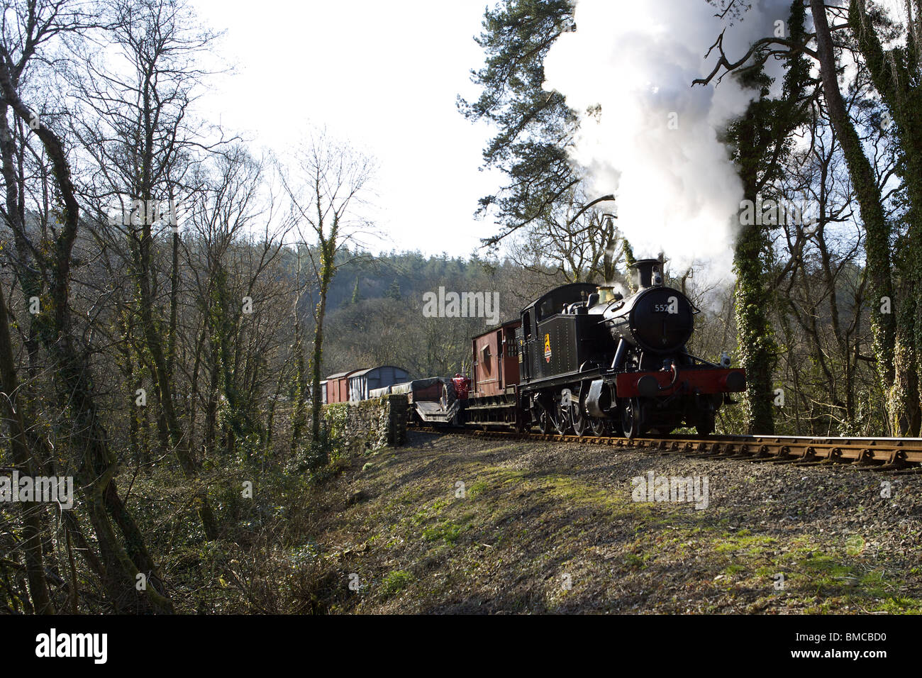 Bodmin And Wenford Steam Railway Stock Photo - Alamy