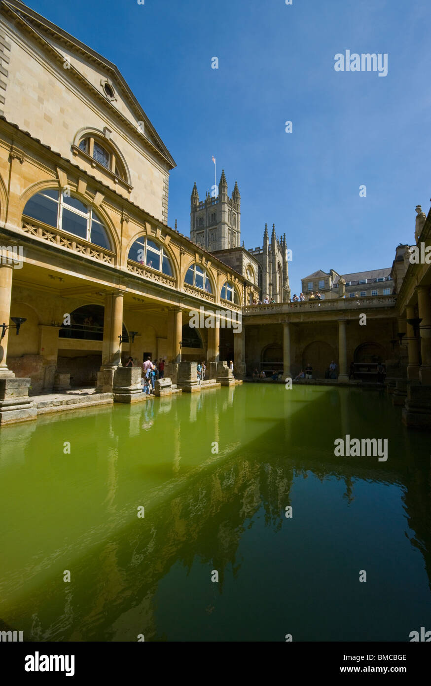 The Roman Baths Bath Somerset England Stock Photo - Alamy