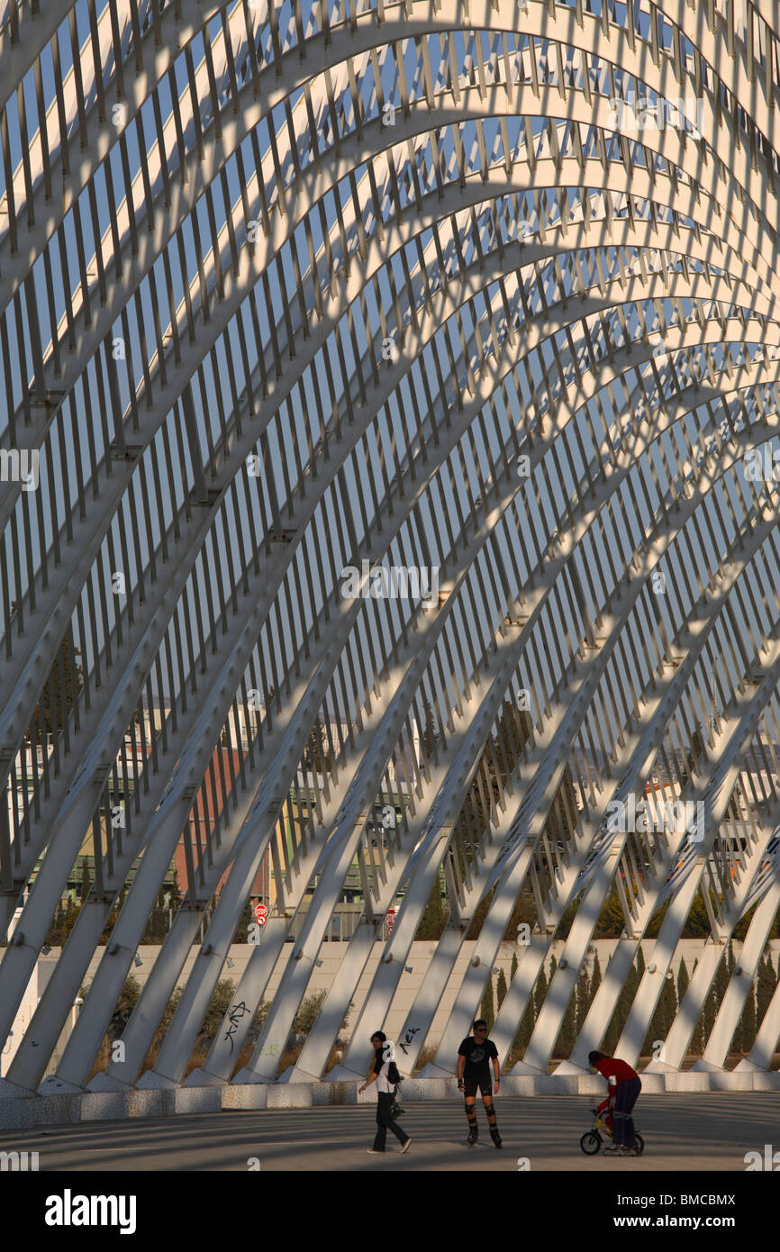 Olympic Sport Complex by Calatrava, Athens, Greece Stock Photo - Alamy