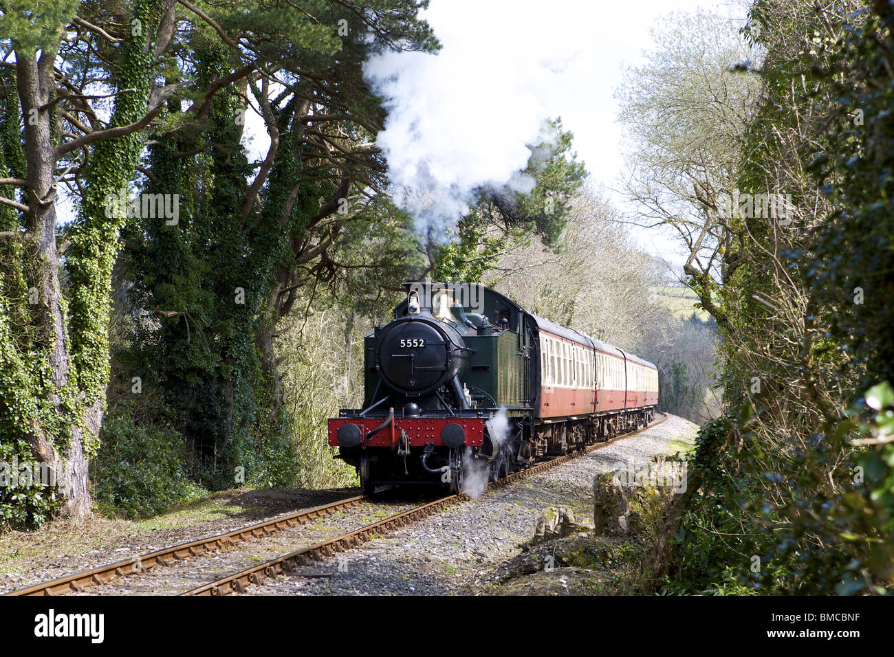 Bodmin And Wenford Steam Railway Stock Photo - Alamy
