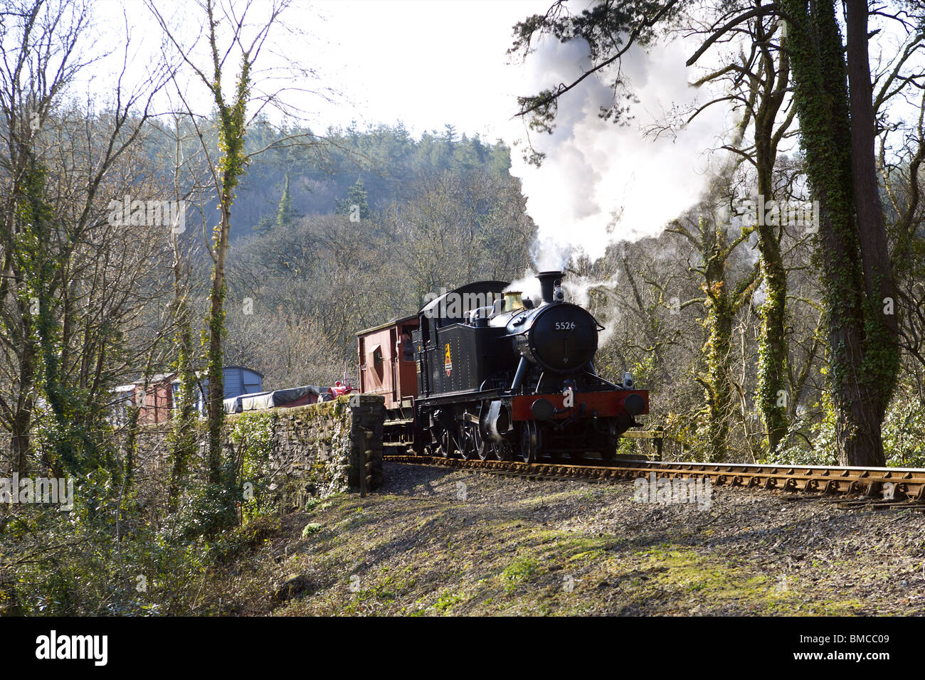 Bodmin And Wenford Steam Railway Stock Photo - Alamy