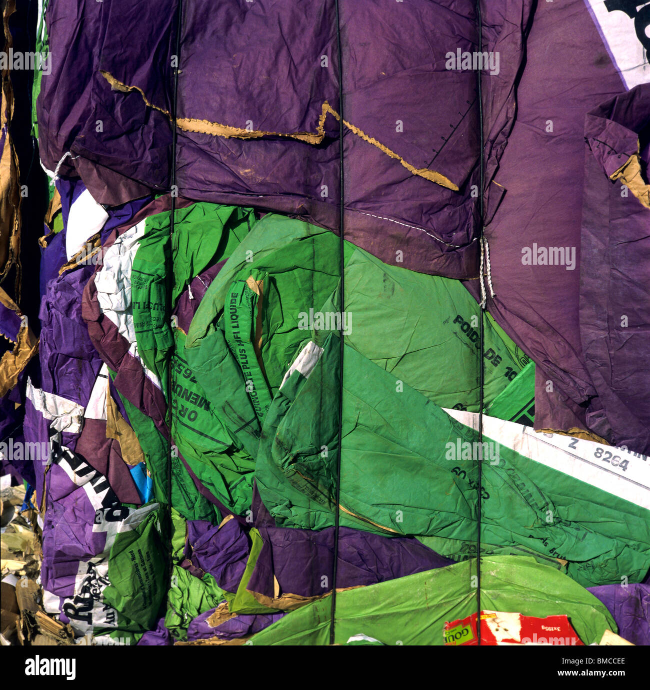 Compacted Cardboard Recycling High Resolution Stock Photography and ...