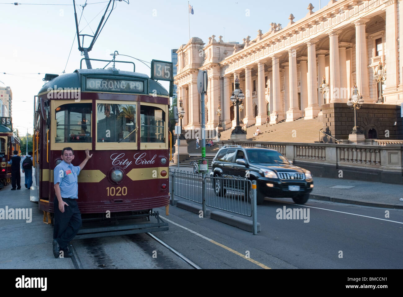 Victoria tram car australia hi-res stock photography and images - Alamy