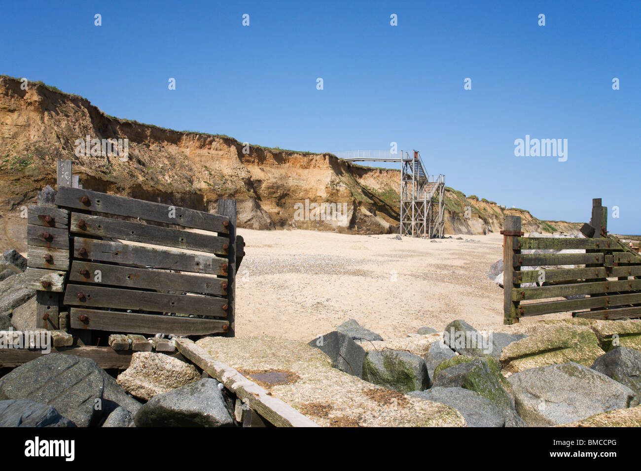 Happisburgh beach, Norfolk, England, UK Stock Photo - Alamy