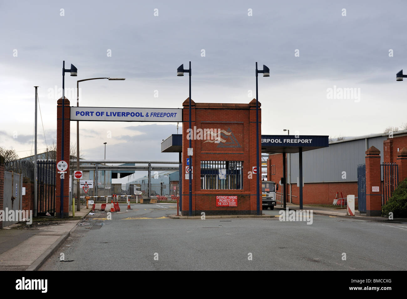 Port of Liverpool Freeport Stock Photo - Alamy