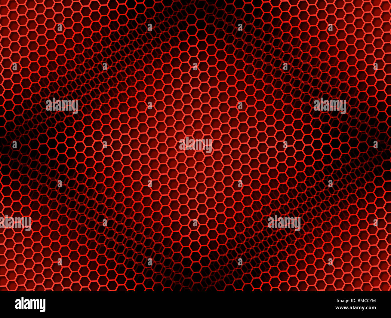 Seamless red honeycomb Stock Photo - Alamy