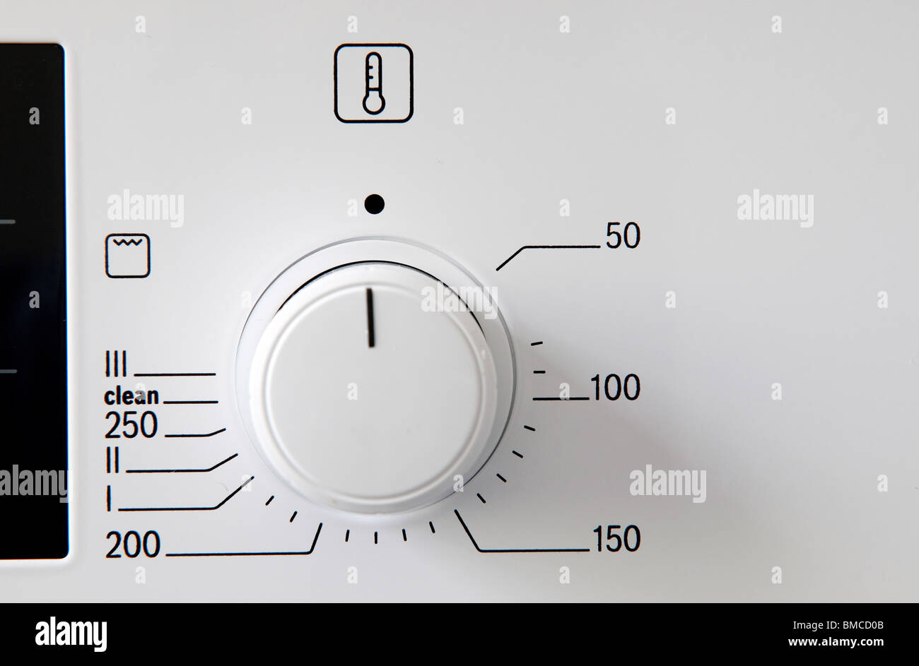 Modern kitchen stove control panel Stock Photo - Alamy